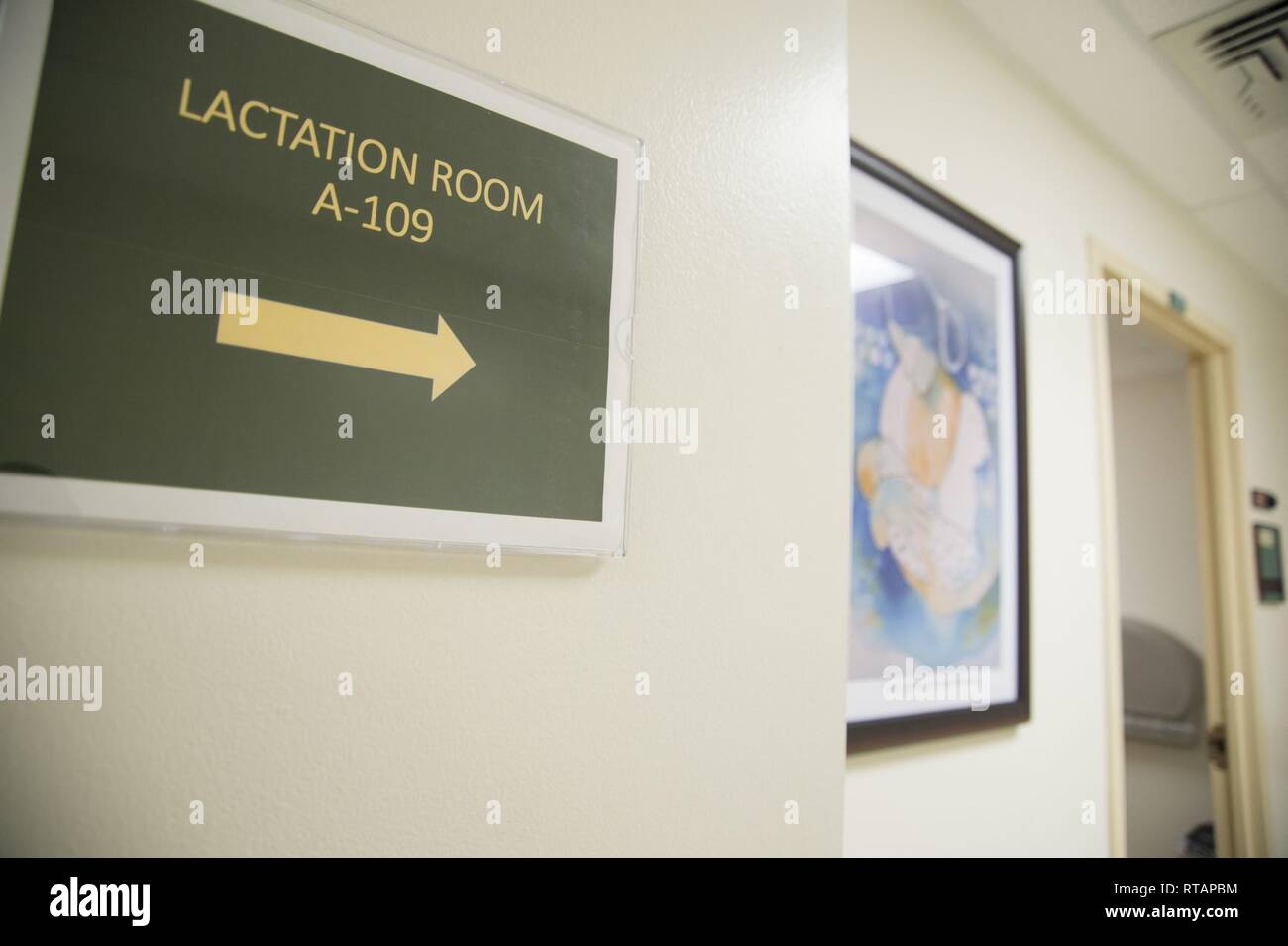 The 15th Medical Group unveiled their new lactation room at the Hickam ...