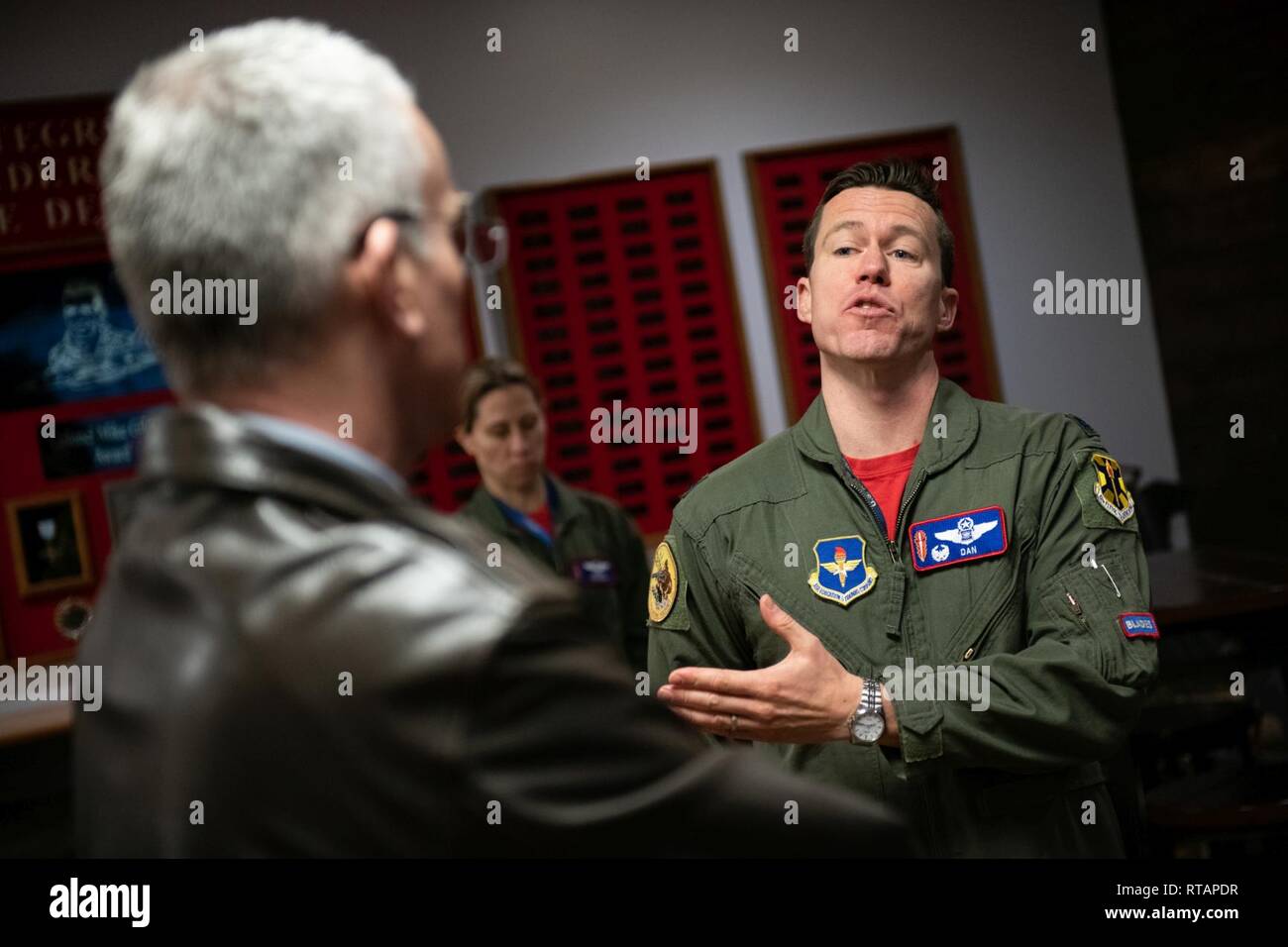 Air Force Lt. Col. Dan Rueth, 479th Operational Support Squadron ...