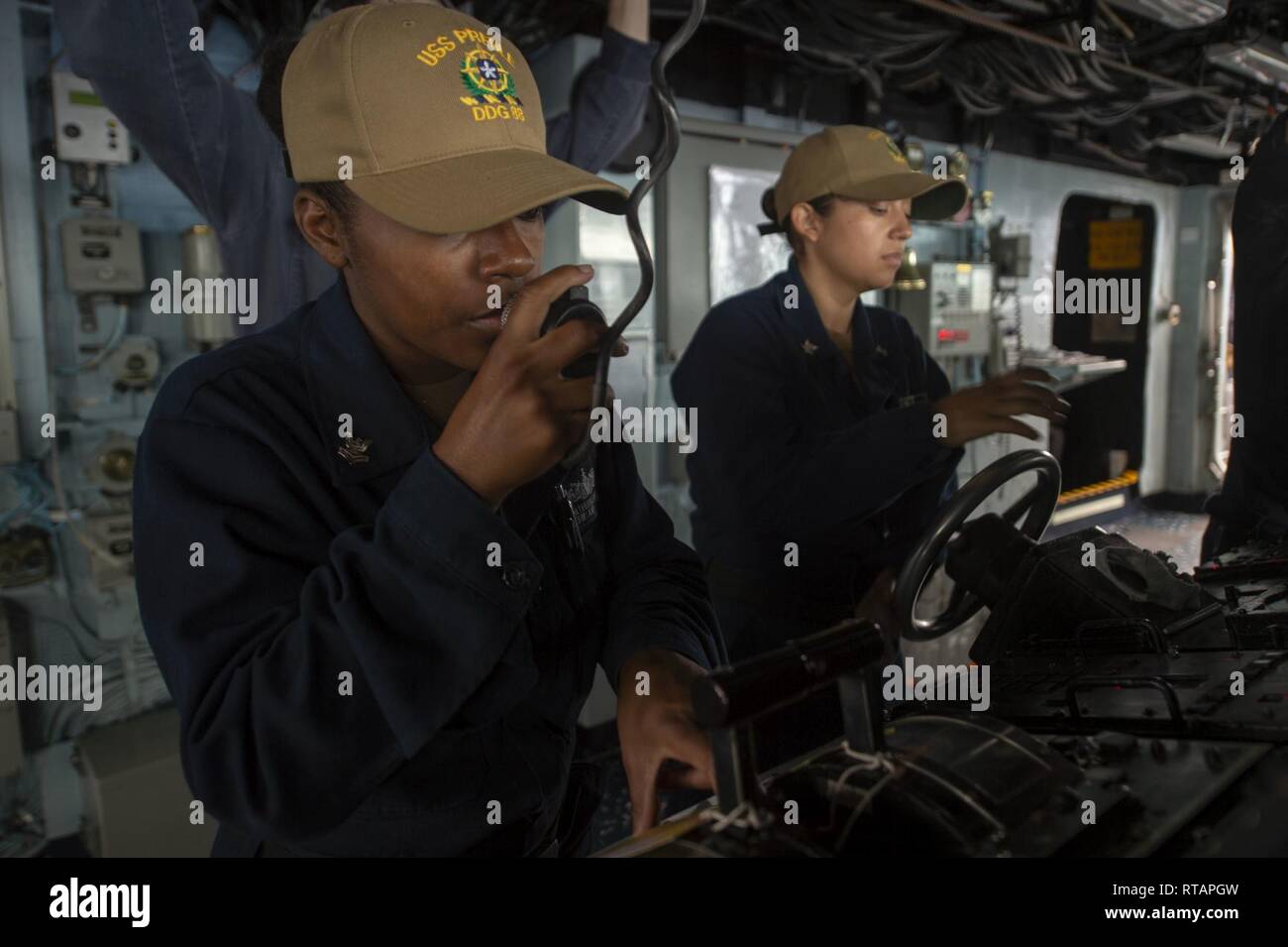 PHILIPPINE SEA (Feb. 01, 2019) Personnel Specialist 2nd Class Lateesha ...