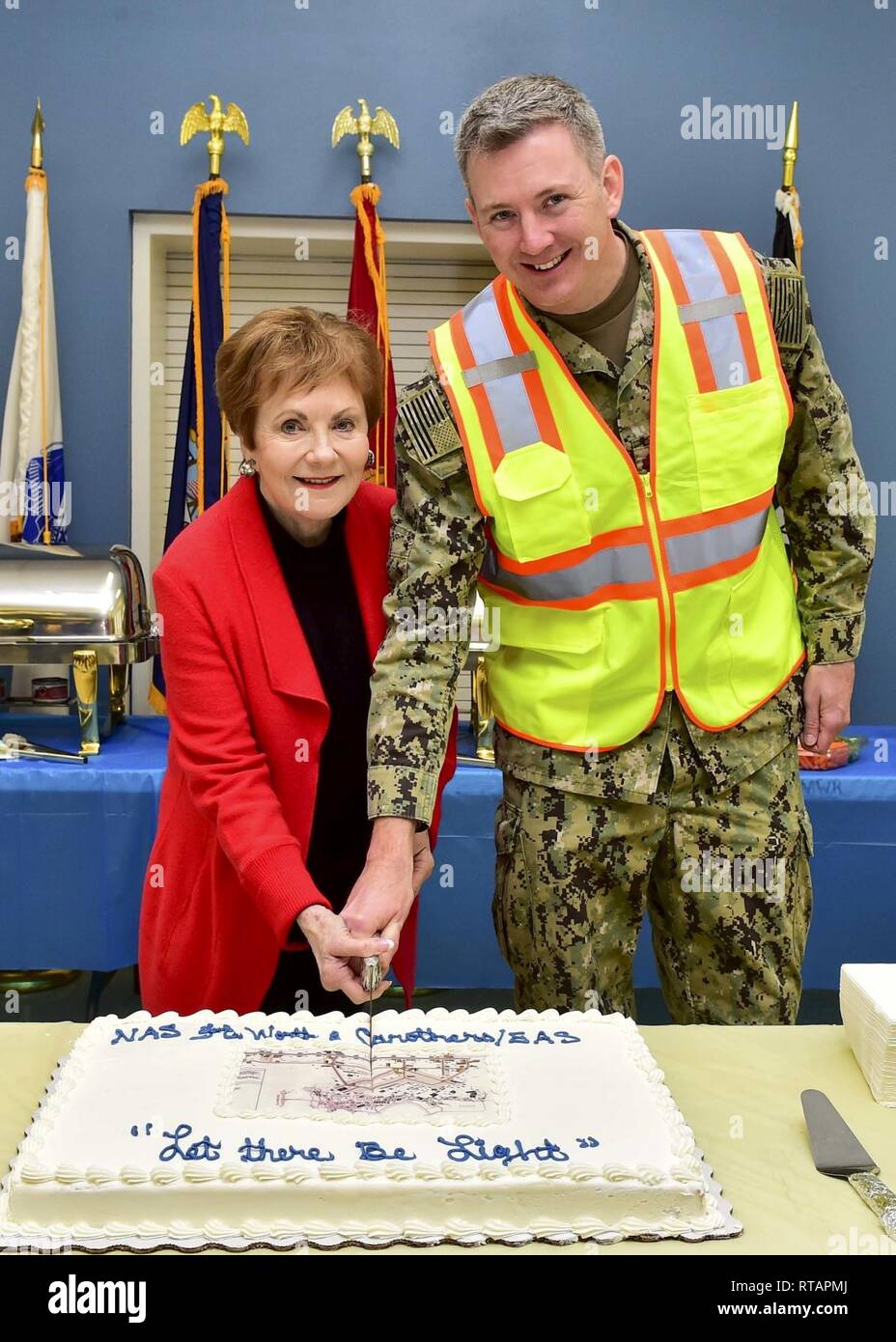 Congresswoman Kay Granger and Lt. Cmdr. Joshua Turner, NAS Fort Worth ...