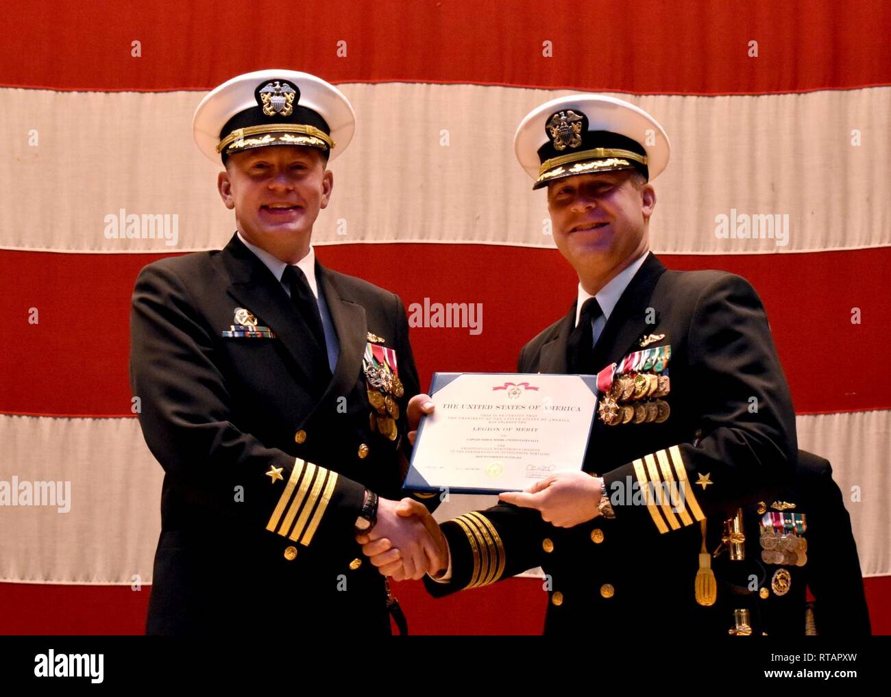 GROTON, Conn. (Feb. 1, 2019) Capt. Brian Sittlow, commodore of ...