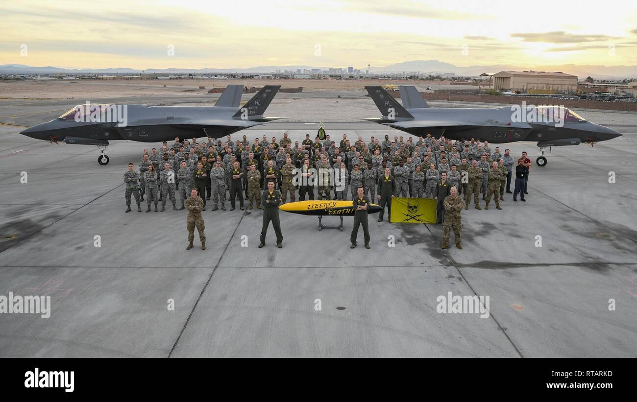 Airmen from the 388th Fighter Wing's 4th Fighter Squadron and the 4th ...