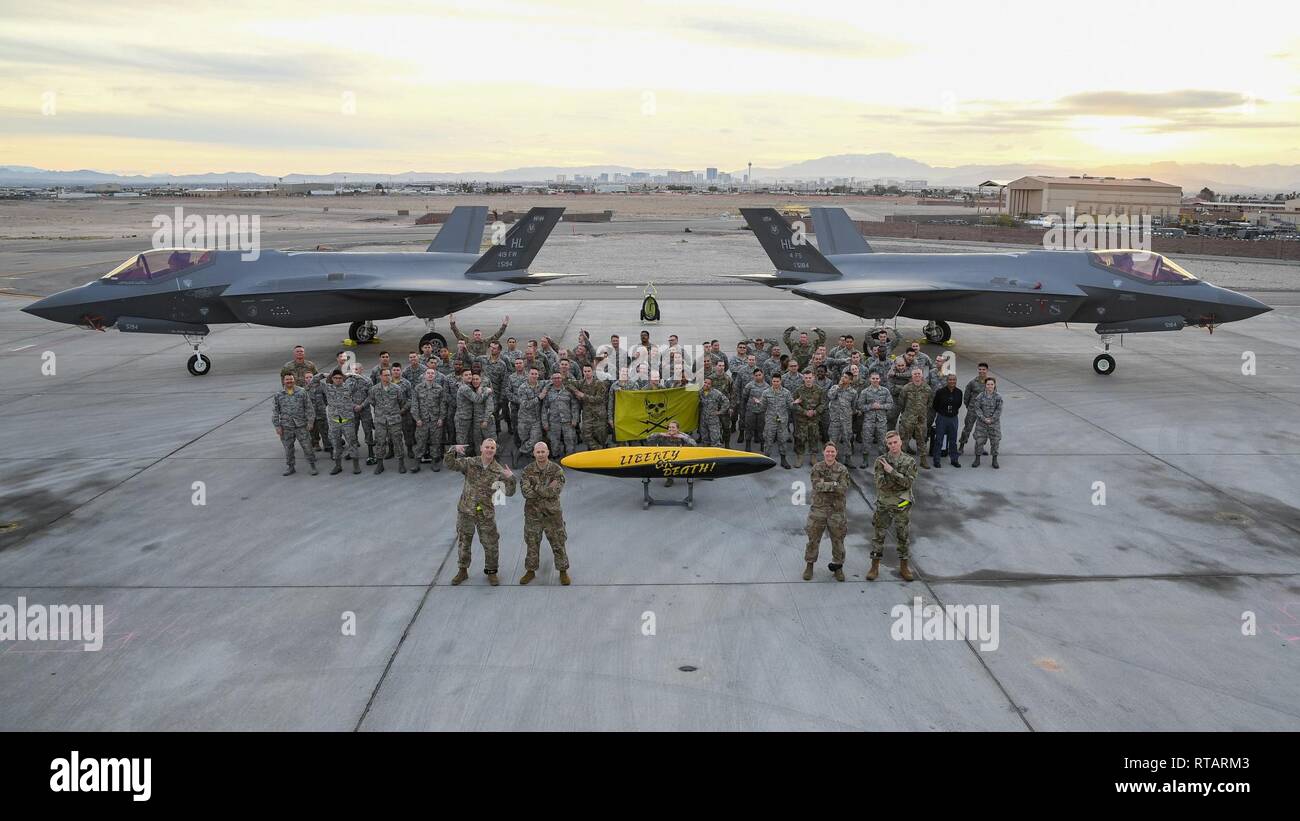 Airmen from the 388th Fighter Wing's 4th Fighter Squadron and the 4th ...
