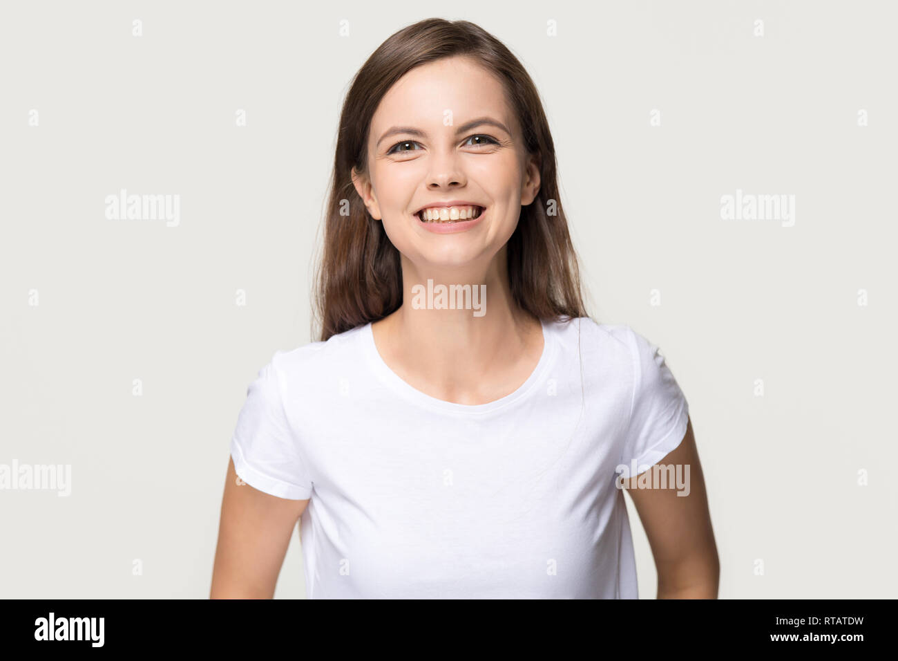 Real happy emotion hi-res stock photography and images - Alamy