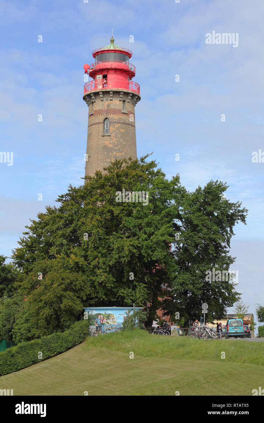 The lighthouse of Cape Arkona on the Island of Rügen Stock Photo - Alamy