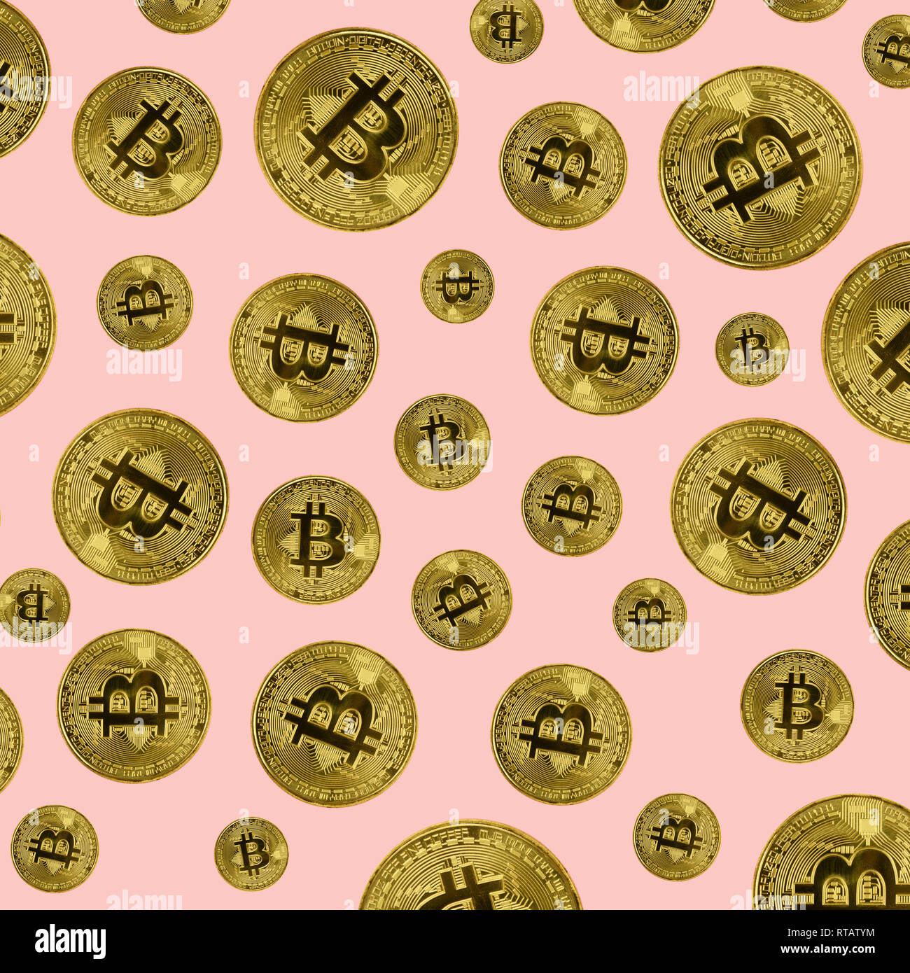 Pink bitcoin hi-res stock photography and images - Alamy