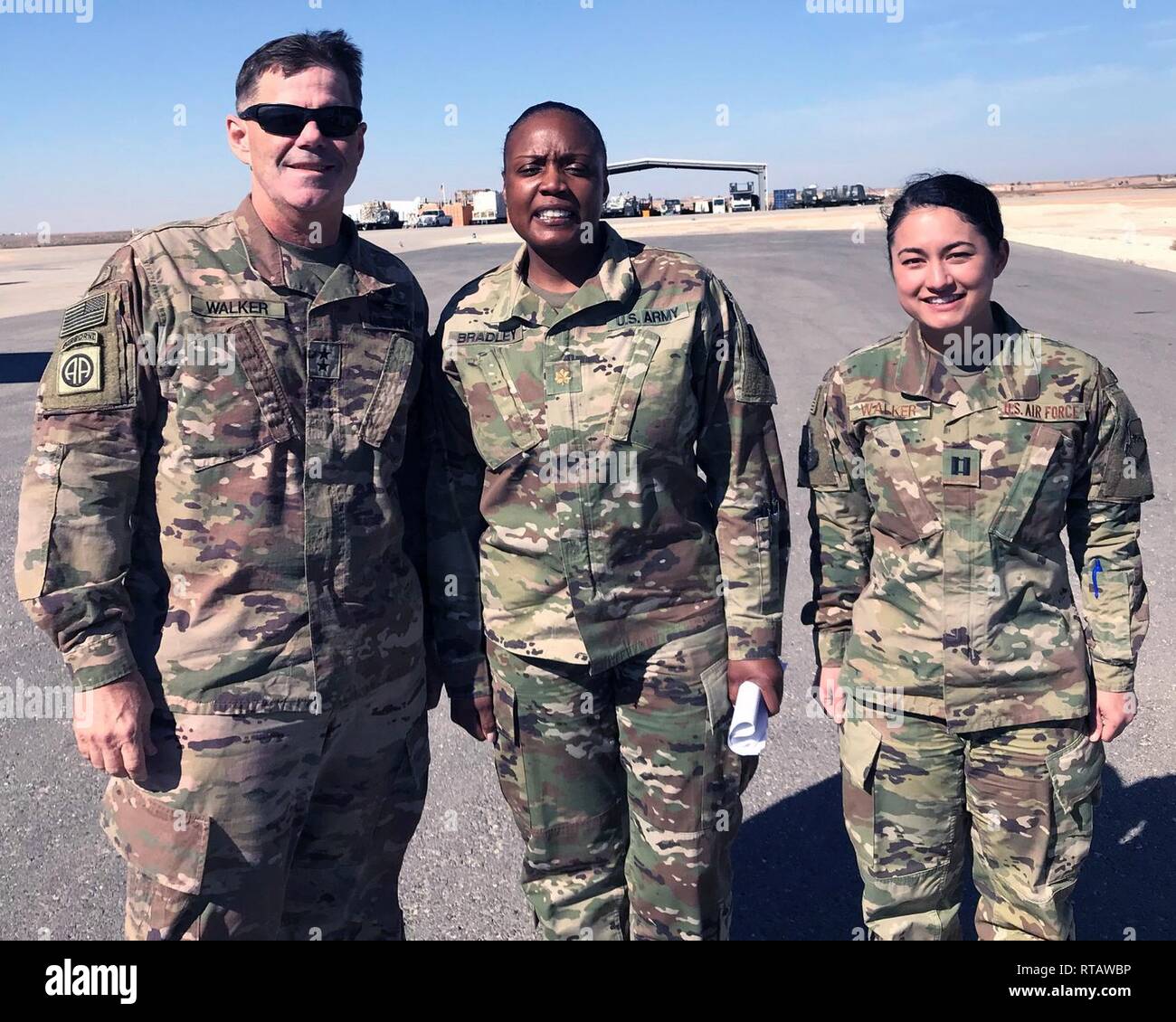 U.S. Army Maj. Gen. Flem B. “Donnie” Walker, commanding general of the ...