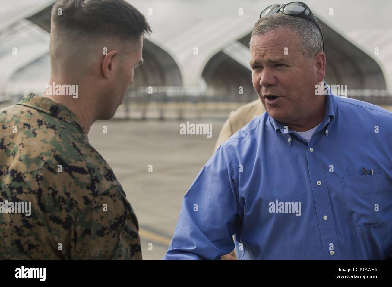 U.S Marine Lt. Col. Andrew M. Turner, commanding officer, Marine ...