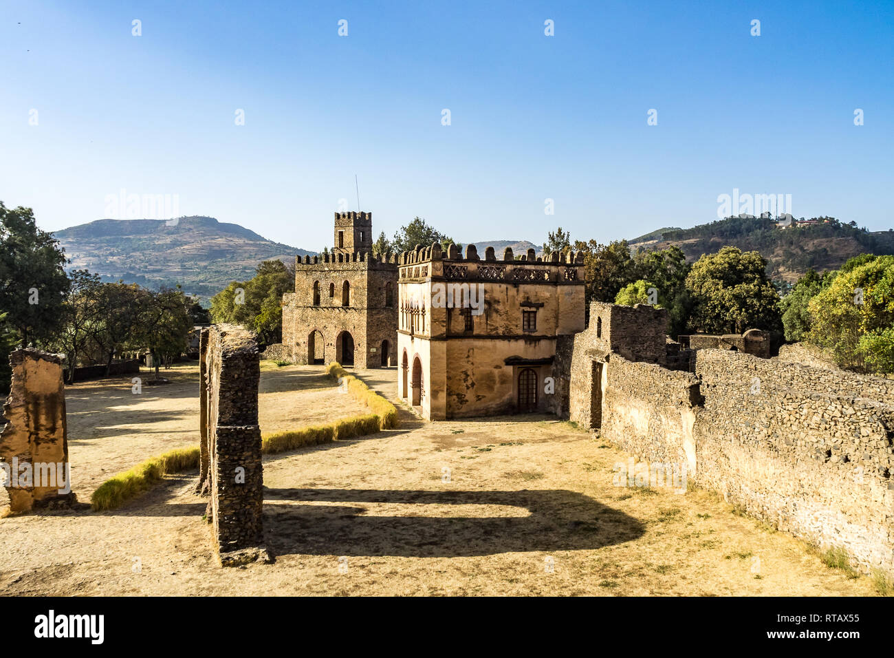 King fasilides castle hi-res stock photography and images - Alamy