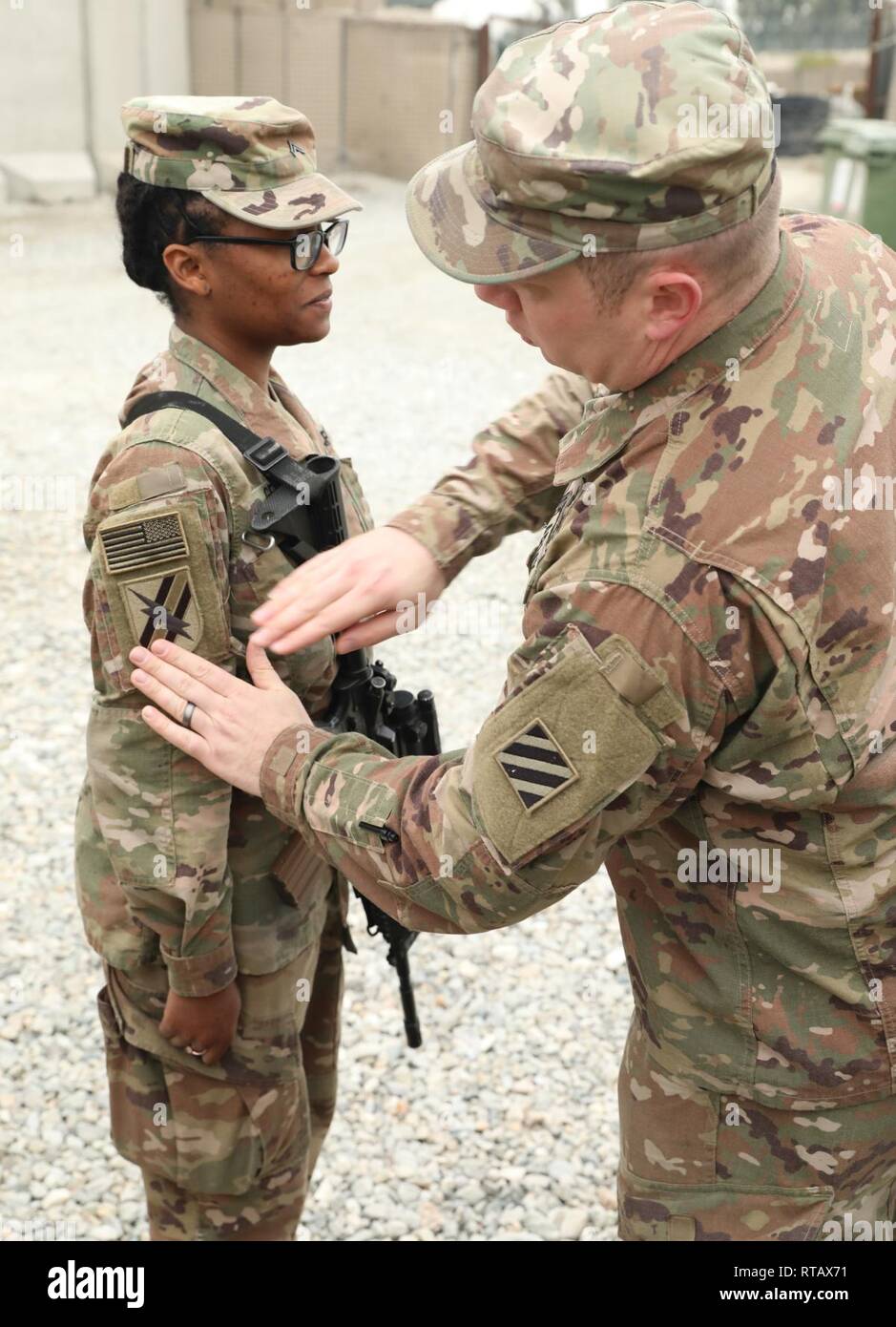 48th Infantry Brigade Combat Team "Volunteers" receive their combat ...