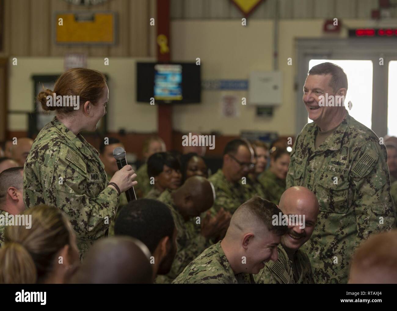 CAMP LEMONNIER, Djibouti - Chief of Navy Reserve Vice Adm. Luke M ...