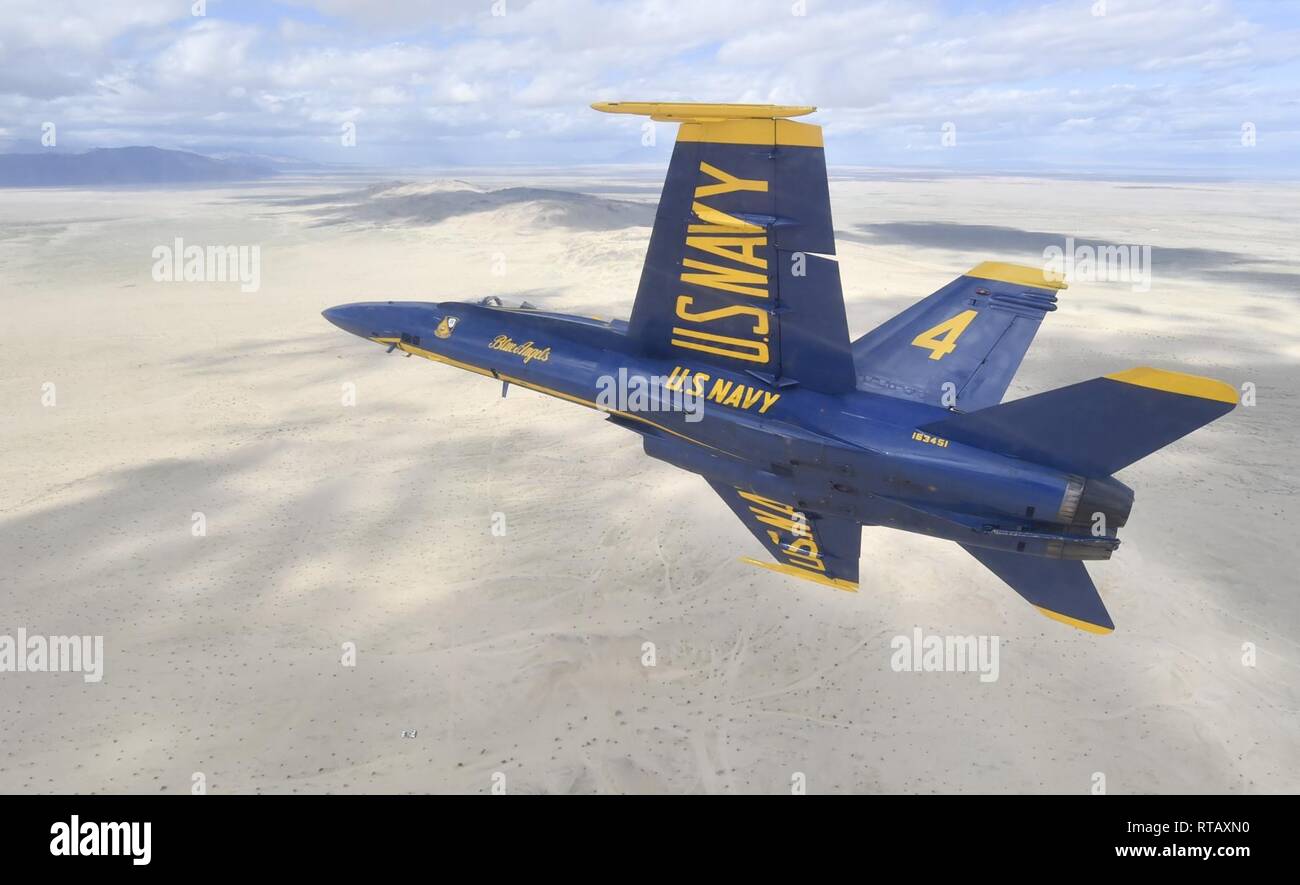 EL CENTRO, Calif. (Feb. 4, 2019) Right wing pilot Lt. James Haley ...