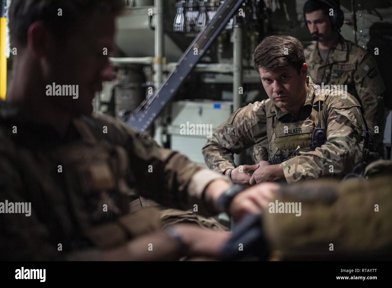 U.S. Army Staff Sgt. Josh Walker with 1st Battalion, 141st Infantry ...