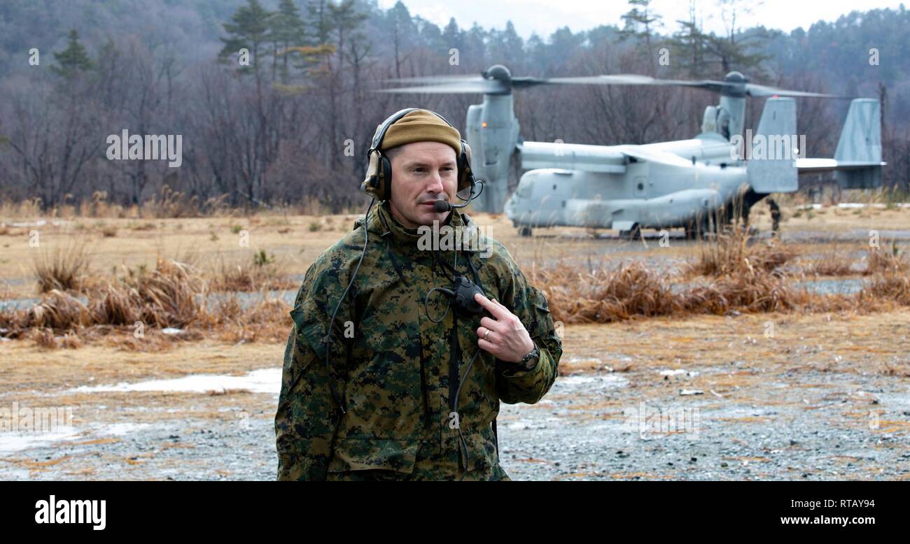 U.S. Marine Maj. Andrew Orth, the Air Officer with 2nd Battalion, 23rd ...