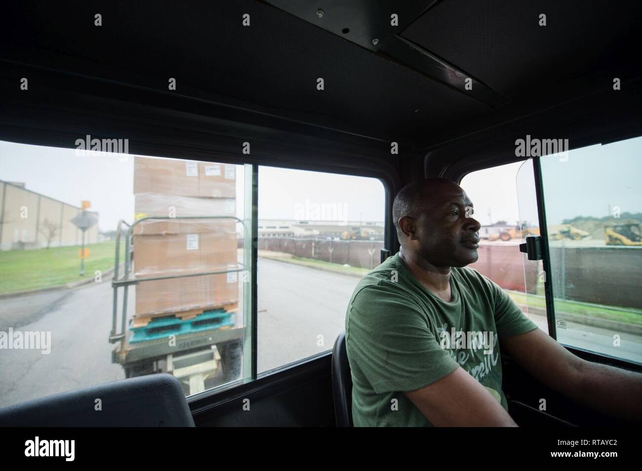Willie Young, 502d Logistics Readiness Squadron material handler ...