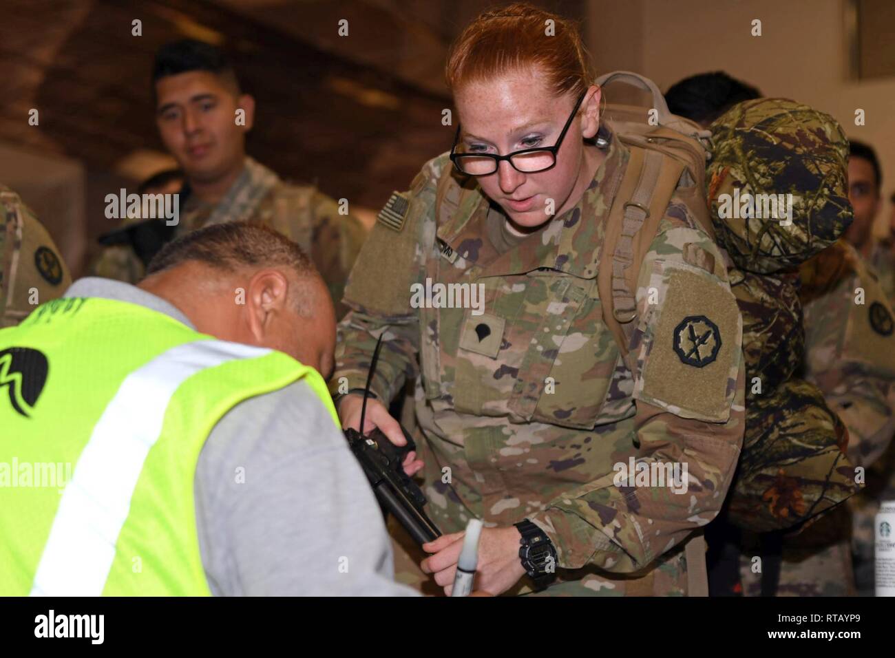 Silas l copeland arrival departure airfield control group hi-res stock ...