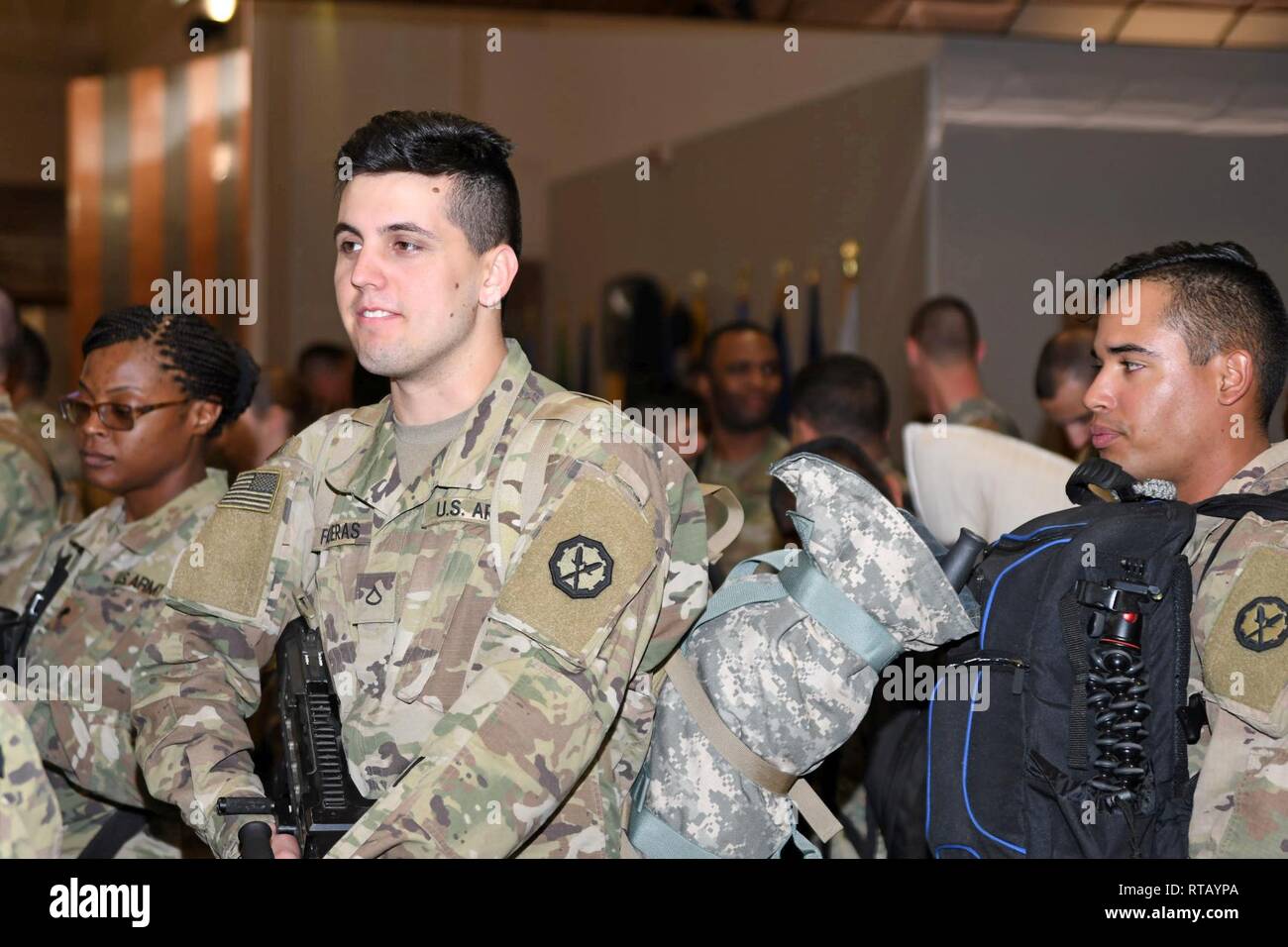 Silas l copeland arrival departure airfield control group hi-res stock ...