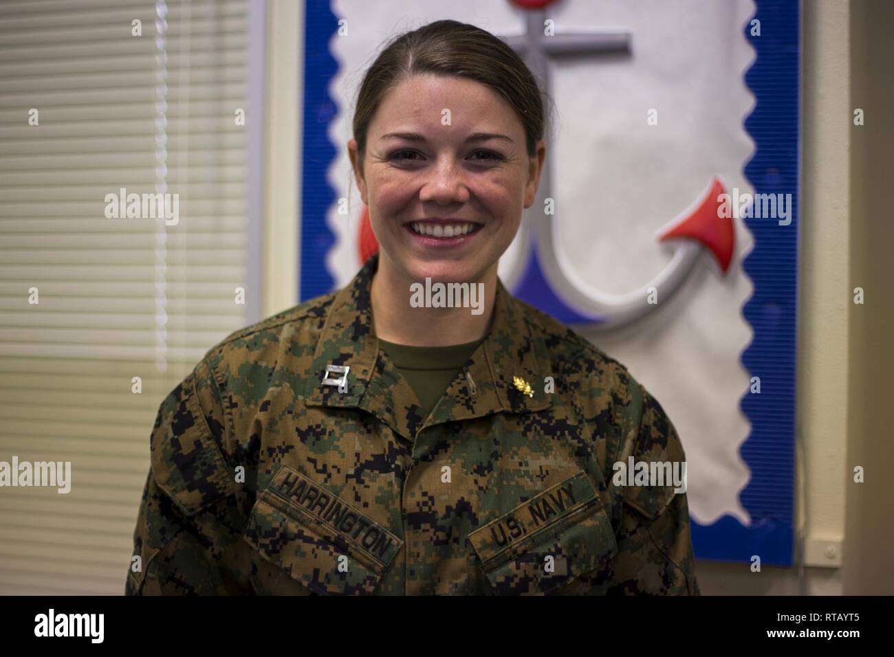Navy Lt. Kathryan Harrington, a general dentist with Branch Dental ...