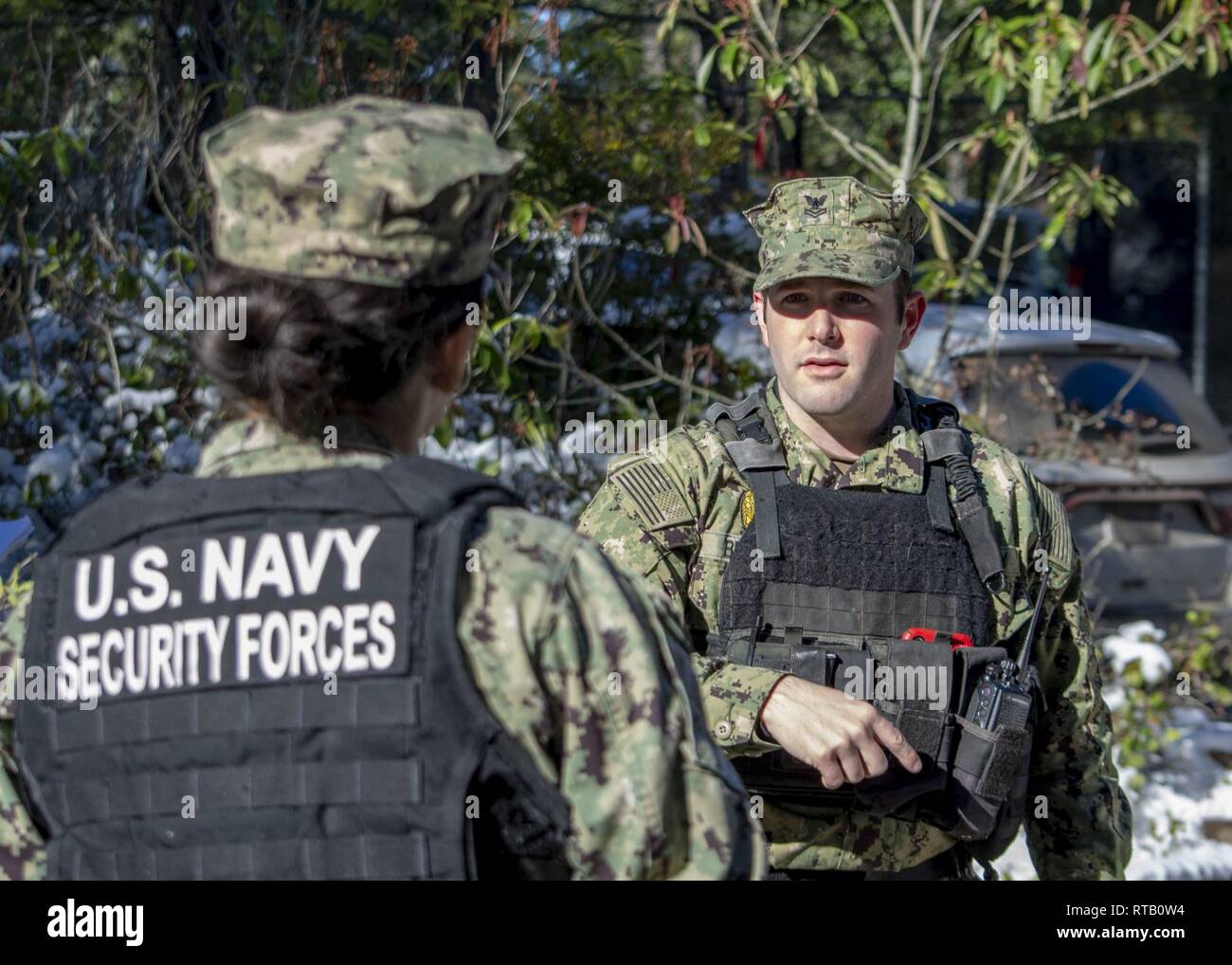 NAVAL BASE KITSAP - BANGOR, Wash. (February 5, 2019) Master-at-Arms 2nd ...