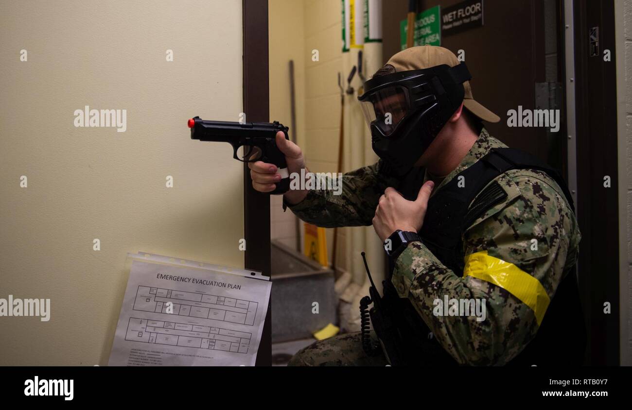 Anti terroism force protection exercise hi-res stock photography and ...