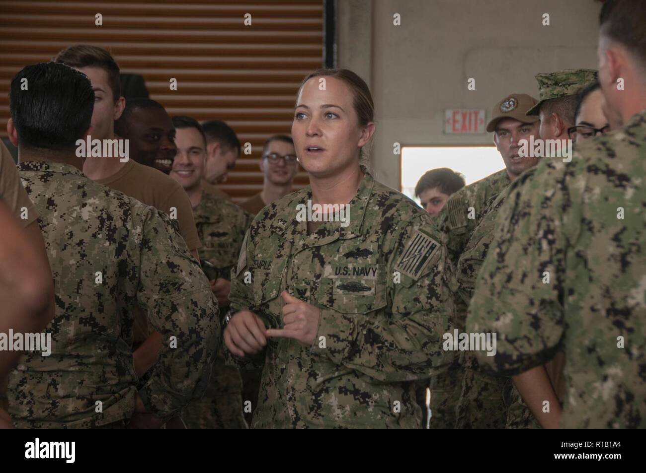OKINAWA, Japan (Feb. 6, 2019) Construction Mechanic 1st Class Miranda ...