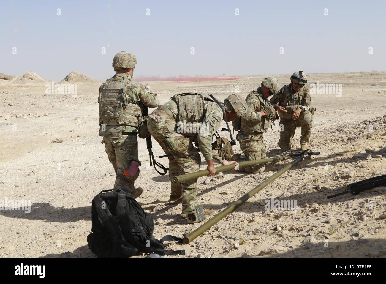 Engineers with 2nd Battalion, 155th Armored Brigade Combat Team ...