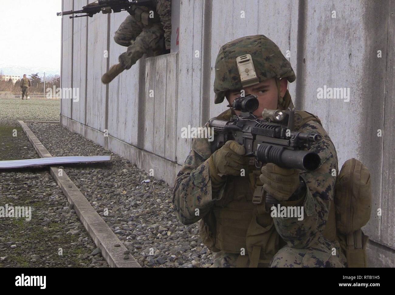 Marine amphibious force compound hi-res stock photography and images ...