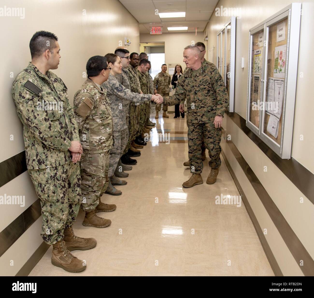 U.S. Marine Corps Lt. Gen. H. Stacy Clardy, Under Secretary of Defense ...