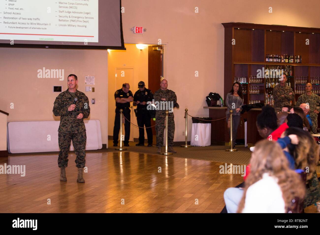 U.S. Marine Corps Col. Jeffrey Holt, deputy commander, Marine Corps ...