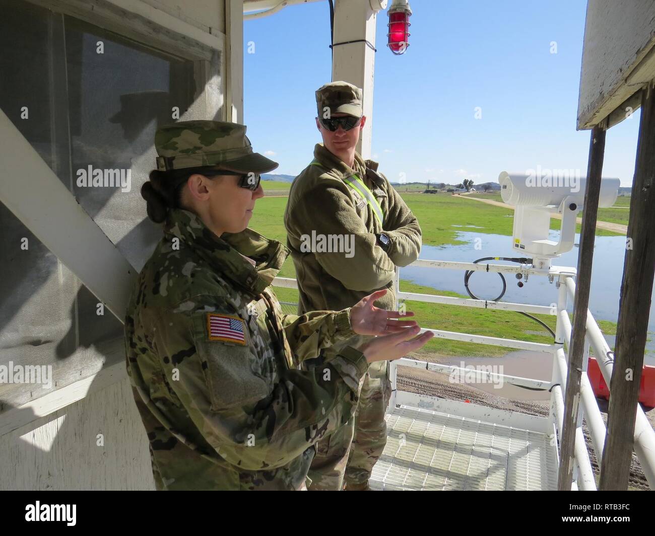 U.S. Army Reserve 1st Lt. Christian Lewis, commander of the 329th ...