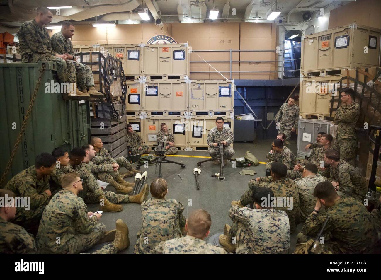 Sgt. David Steele, a small arms technician with Combat Logistics ...