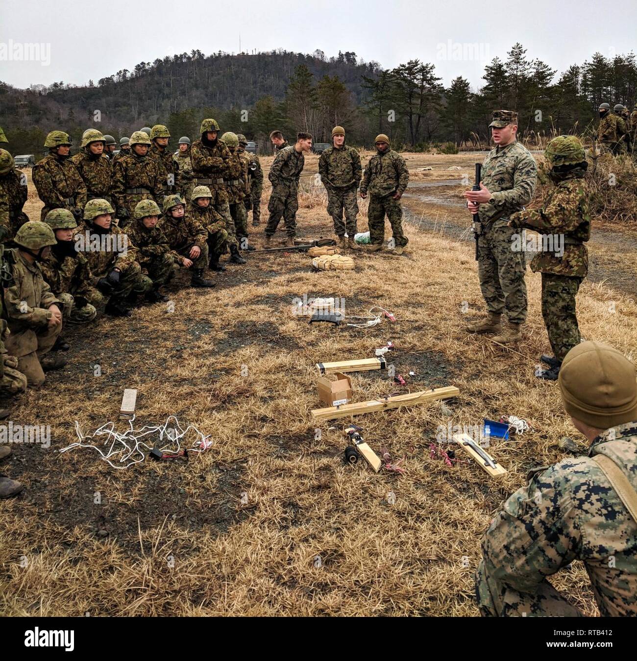 U.S. Marines with 2nd Battalion, 23rd Marine Regiment, currently ...
