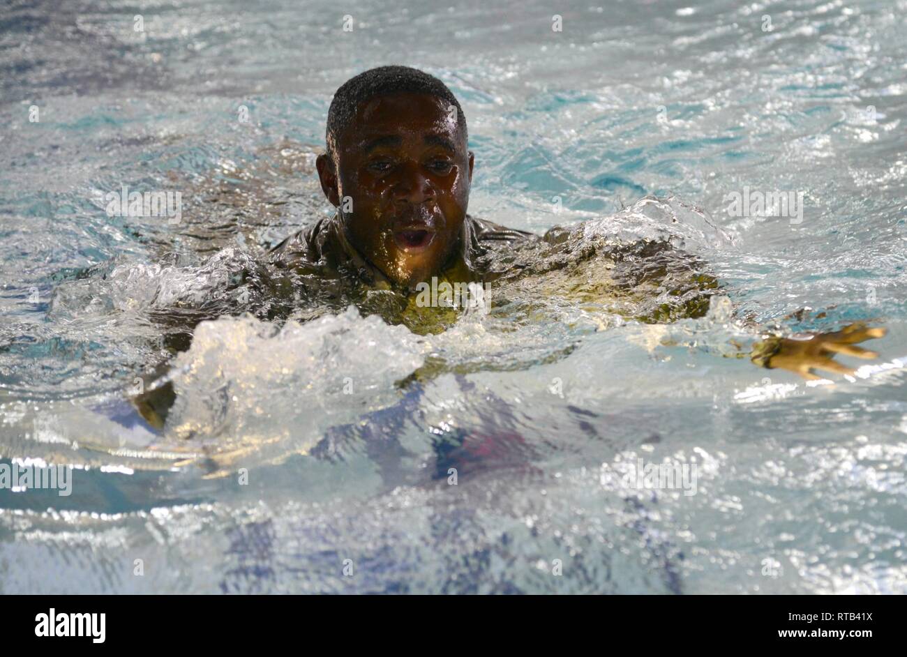 Sgt. Adam Bangura, Landstuhl Regional Medical Center competing in the ...