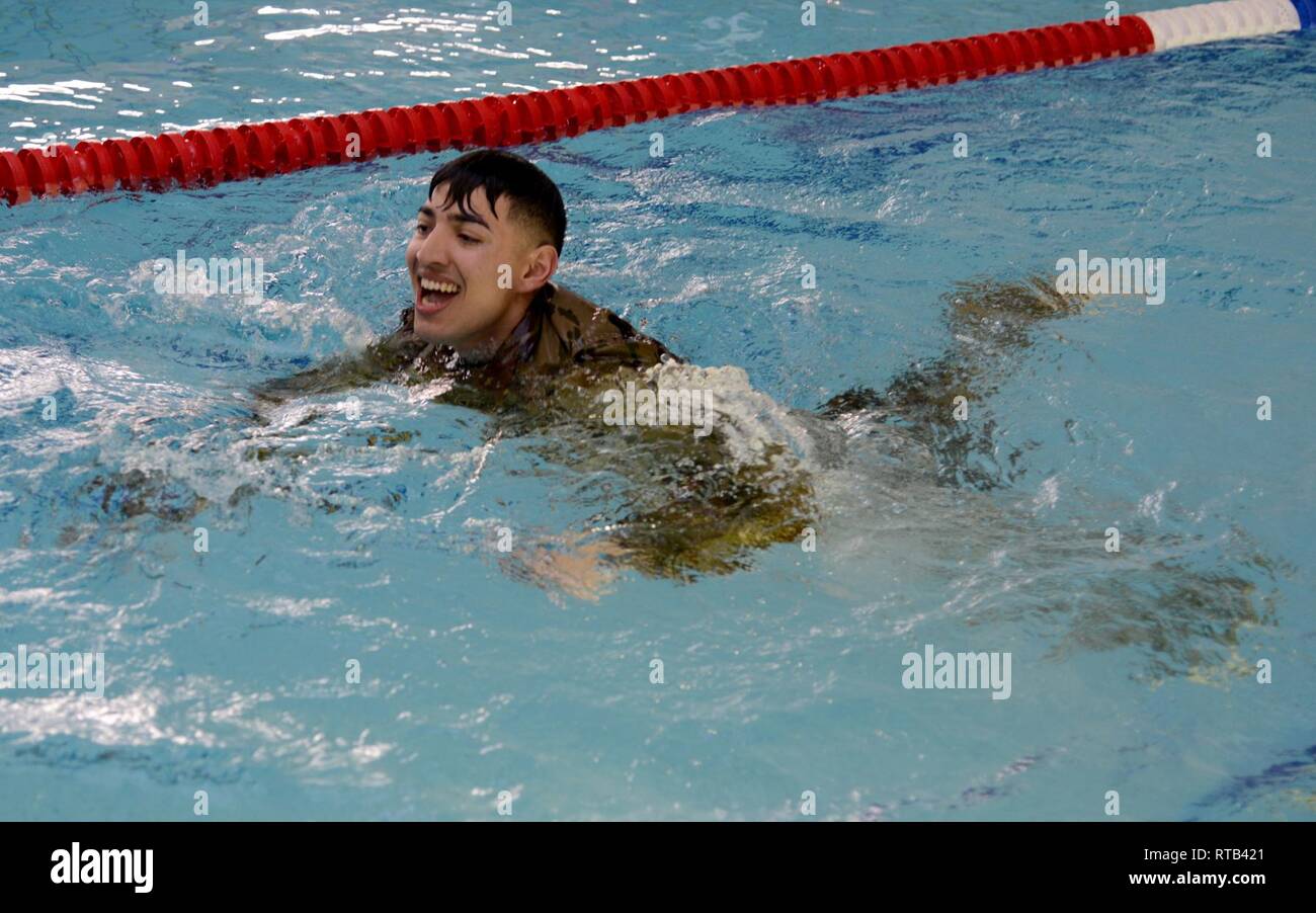 Spc. Jesus Hernandez from Landstuhl Regional Medical Center competing ...