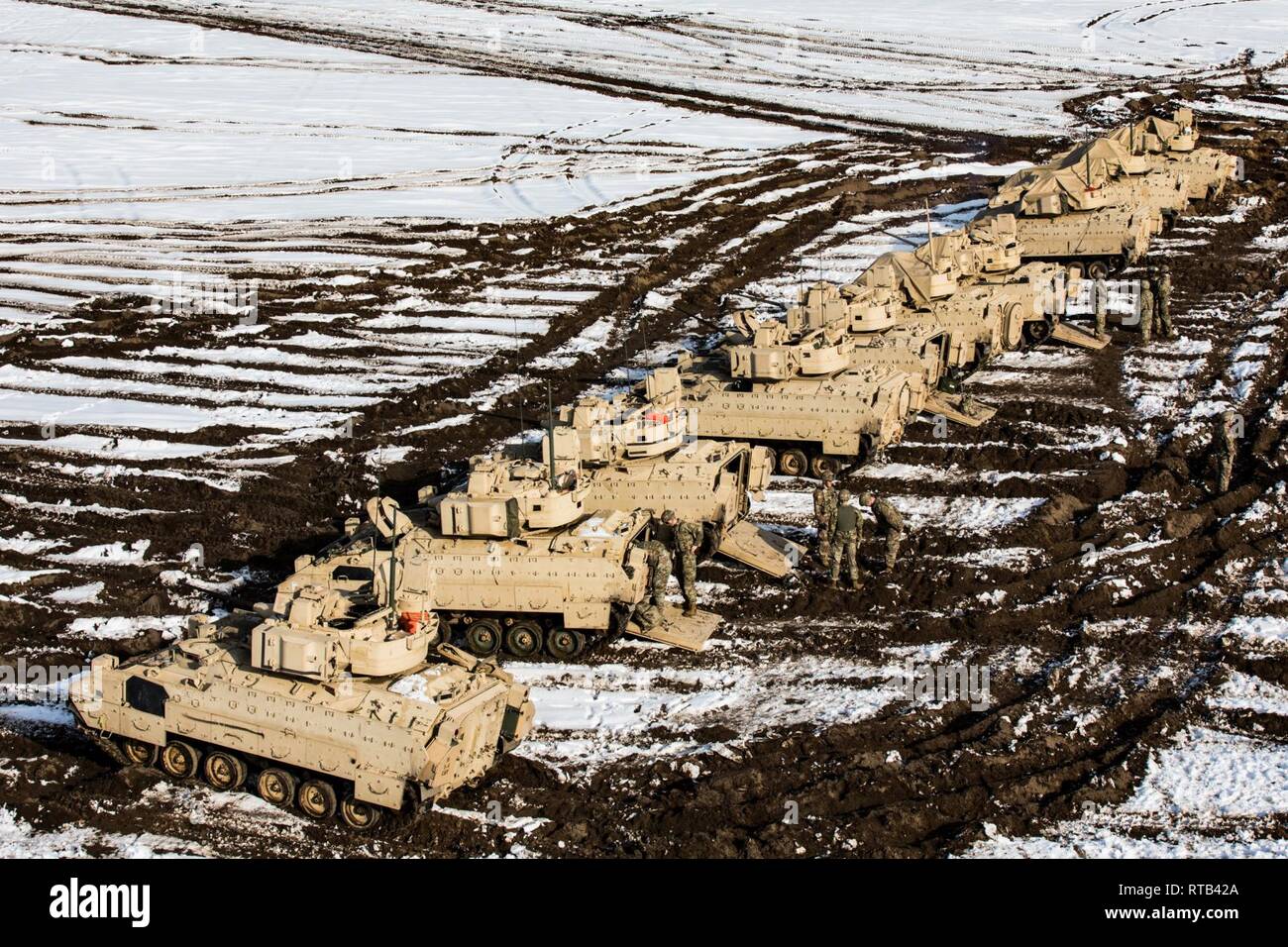 M2 Bradley Fighting Vehicles High Resolution Stock Photography and ...