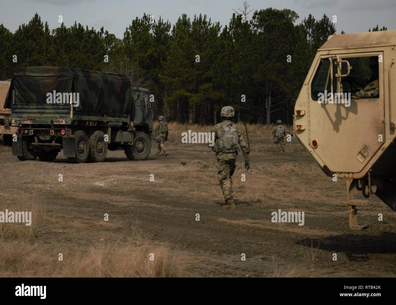 Soldiers assigned to 703rd Brigade Support Battalion, 2nd Armored ...