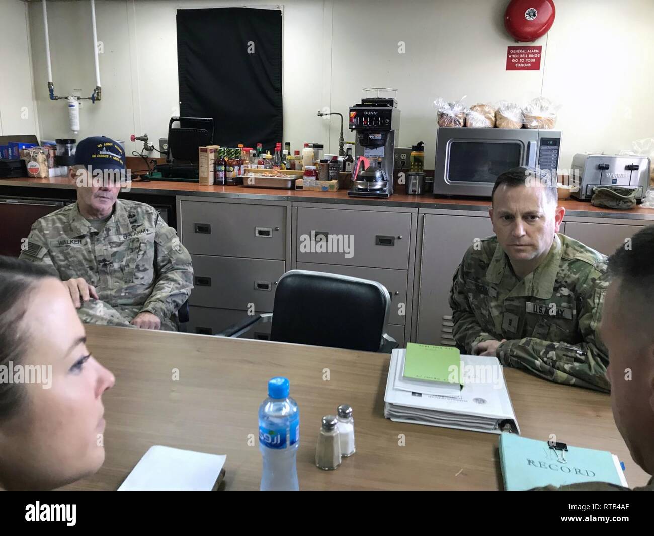 Maj. Gen. Flem B. “Donnie” Walker, commanding general of the 1st ...