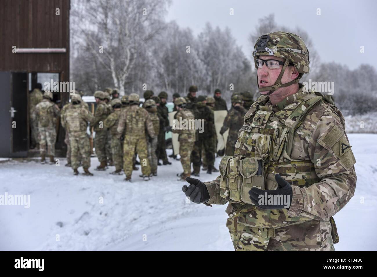 The backbone of the army hi-res stock photography and images - Alamy