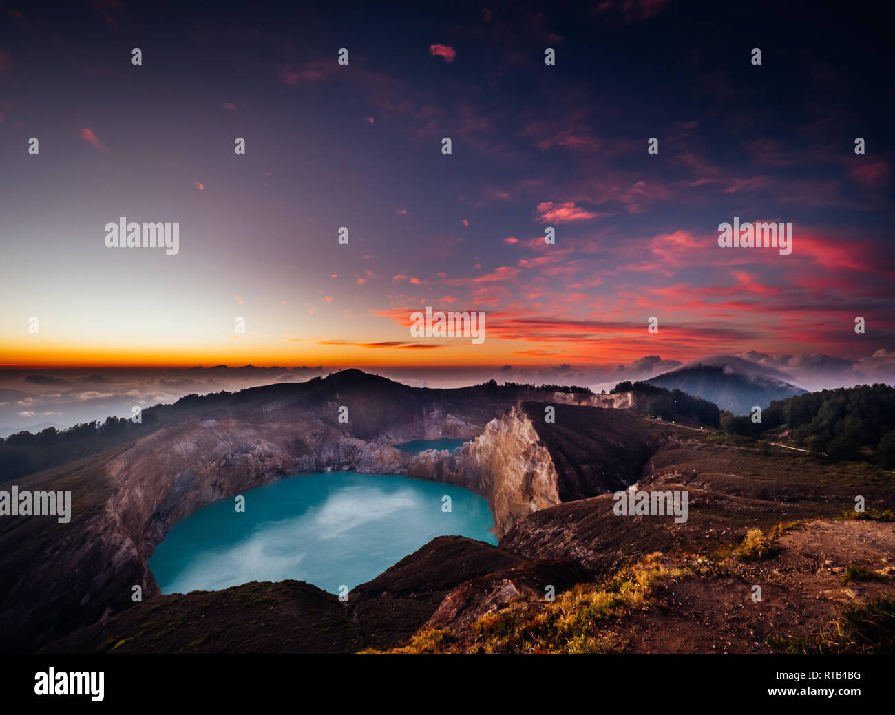 Kelimutu hi-res stock photography and images - Alamy