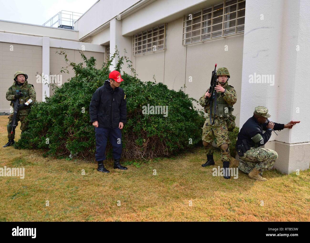 Yokosuka, japan civil guard hi-res stock photography and images - Alamy