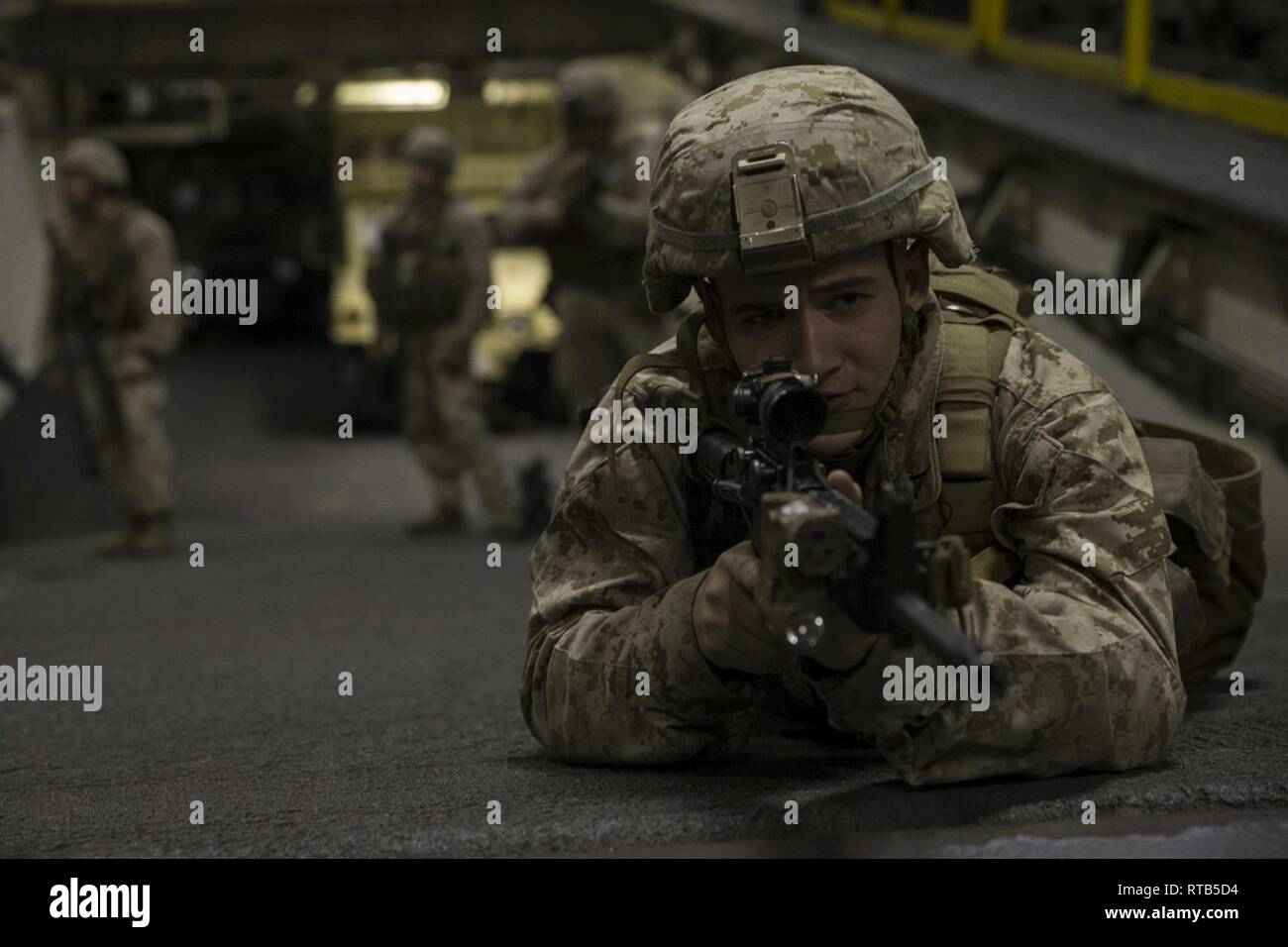 Battle practice area hi-res stock photography and images - Alamy