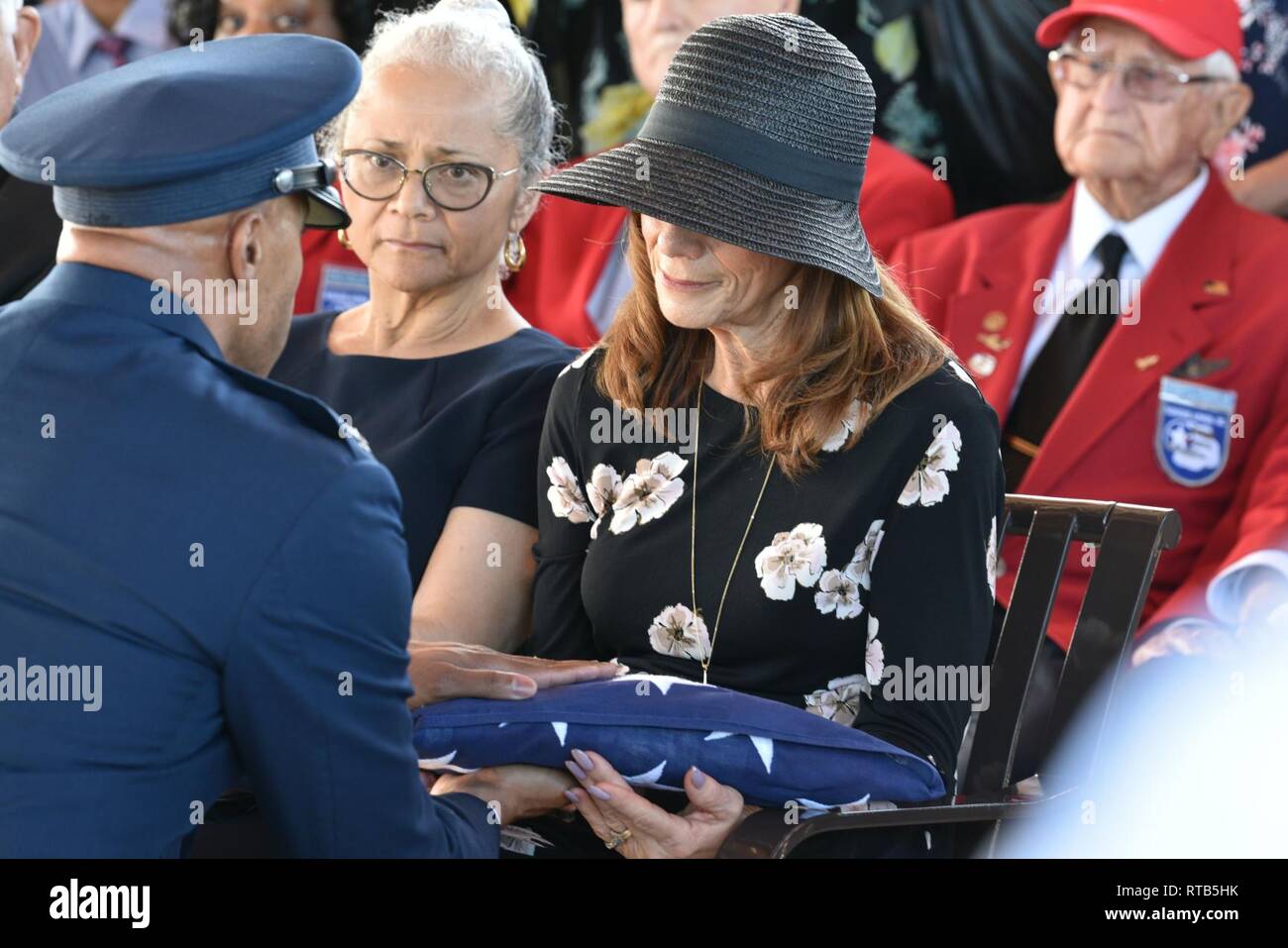Col. Kevin Williams, 45th Mission Support Group commander, hands the ...