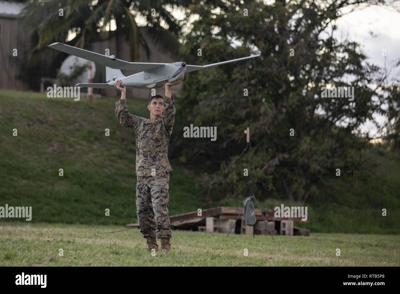 U.S. Marine Corps Sgt. Andrew Corona, an intelligence specialist with ...