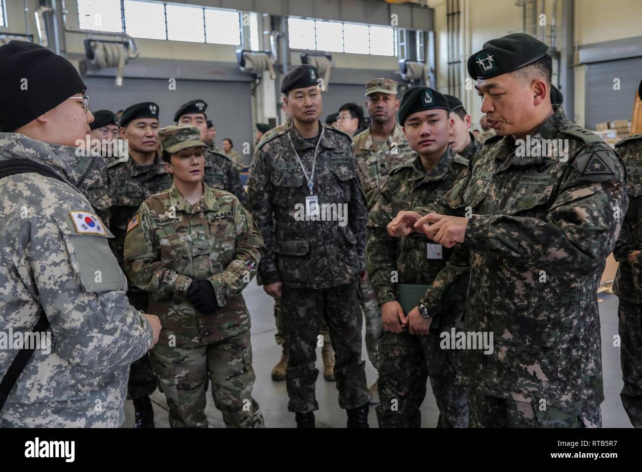 CAMP HUMPHREYS, Republic of Korea -- Maj. Gen. Sung, Il, deputy chief ...