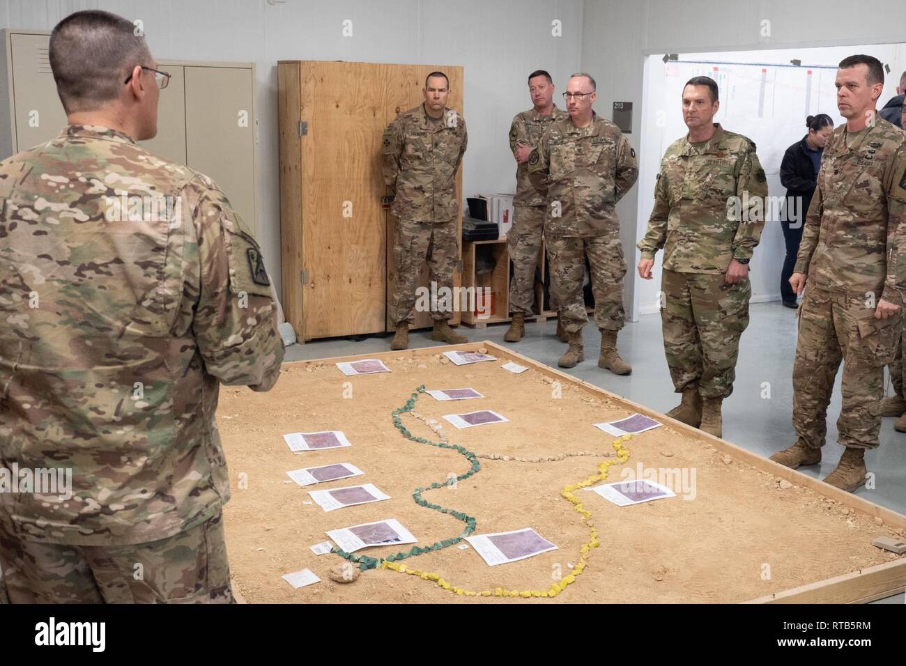 Arizona Army National Guard Col. Christopher S. Sandison, Area Support ...