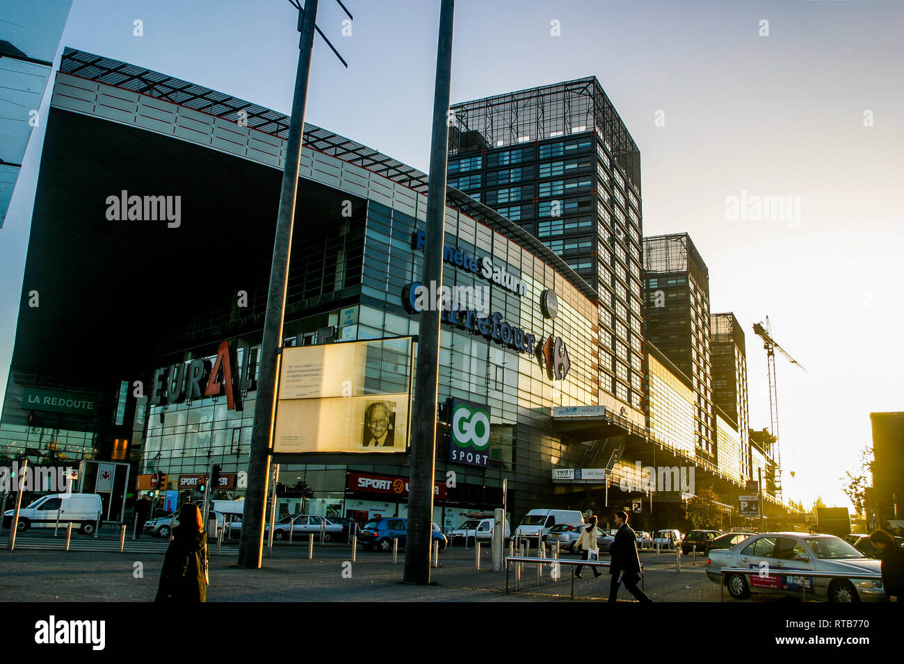 Euralille Shopping Center, Lille, Nord, France Stock Photo - Alamy