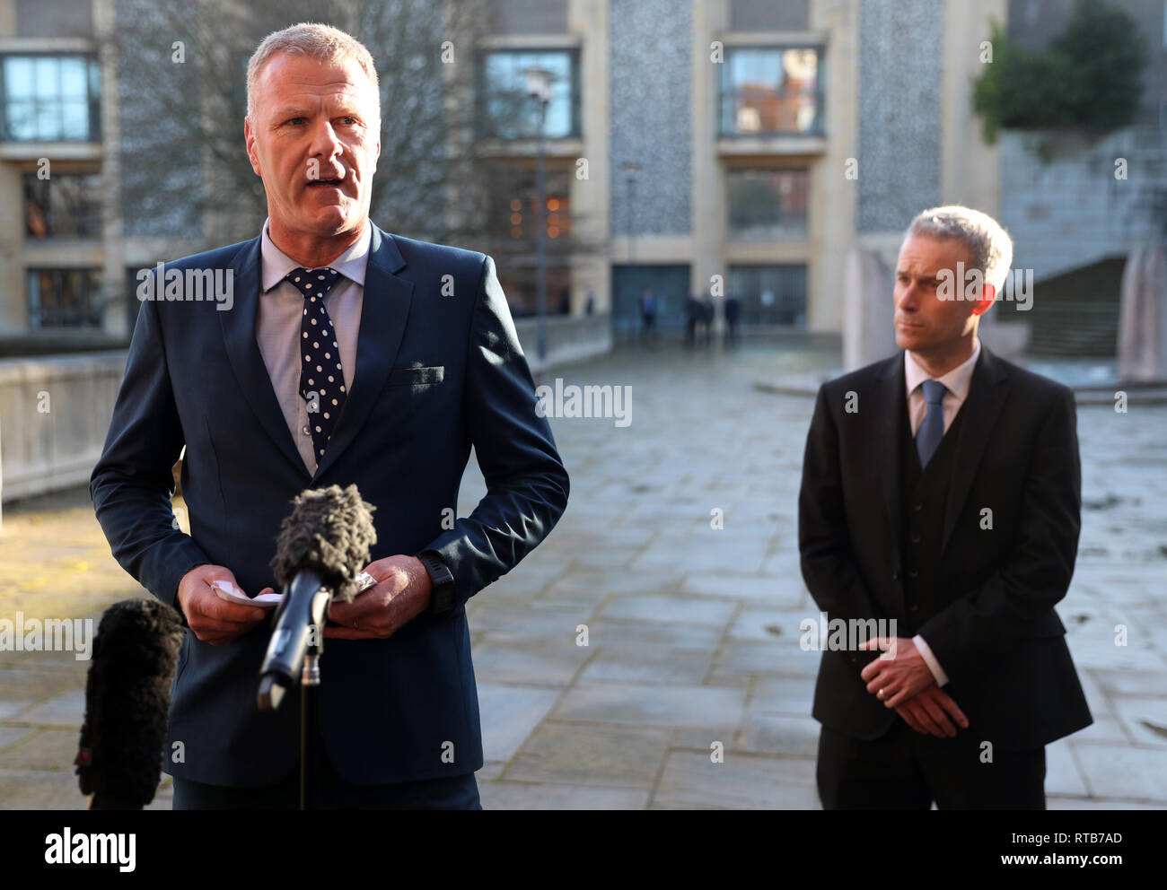 Senior investigating officer neil devoto hi-res stock photography and ...