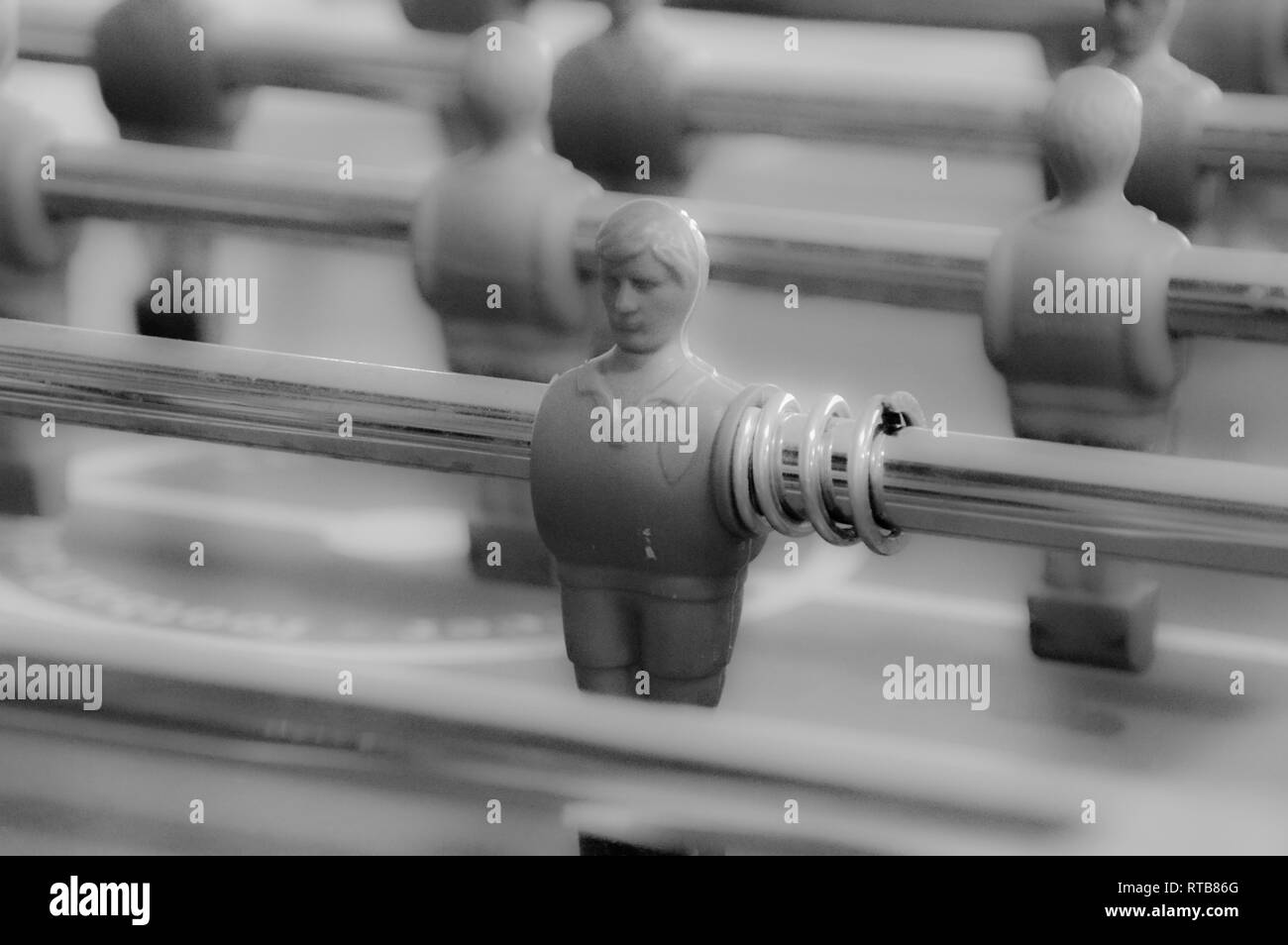 Soccer figures Black and White Stock Photos & Images - Alamy