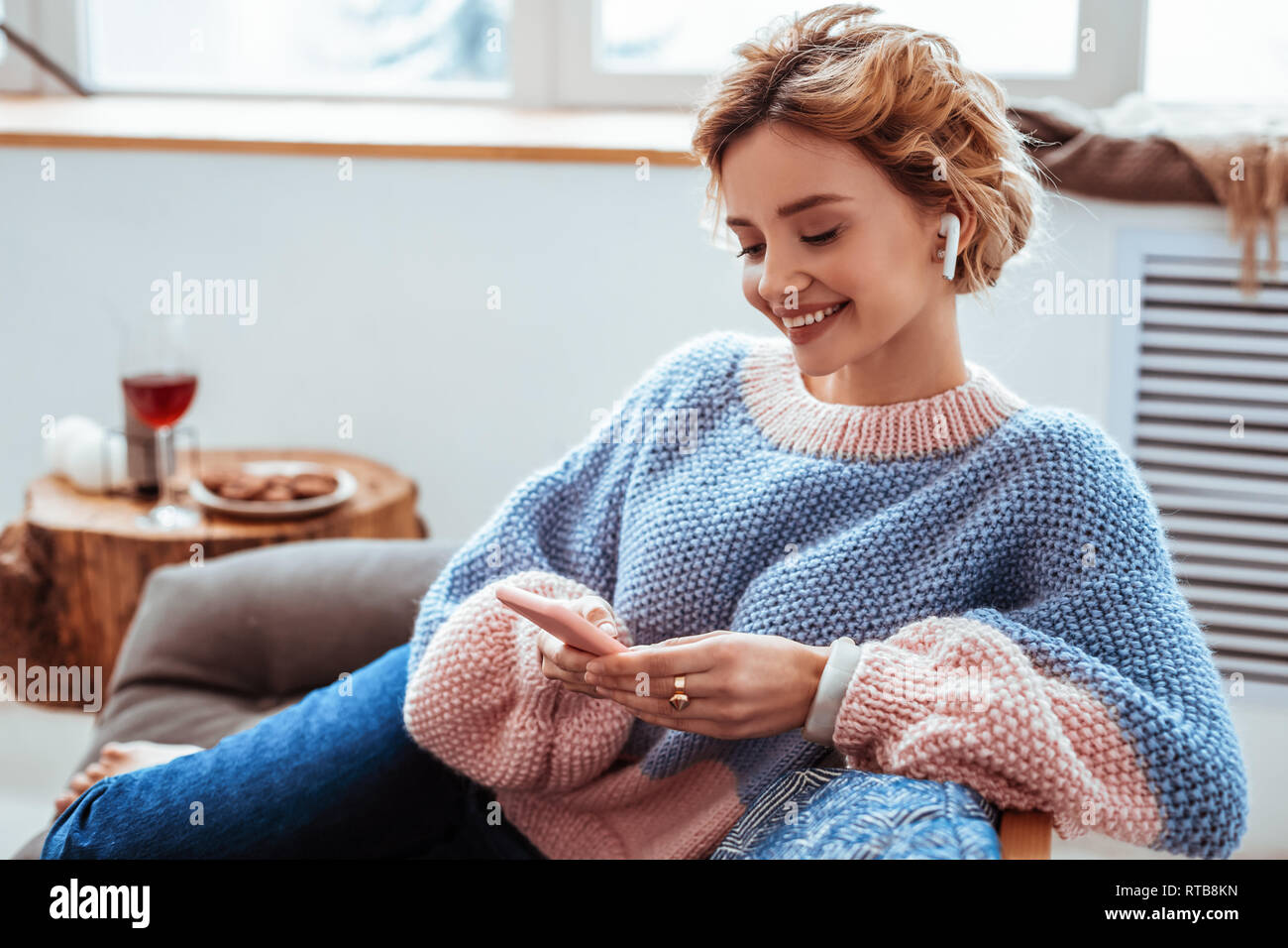 Pleasant relaxation hi-res stock photography and images - Alamy