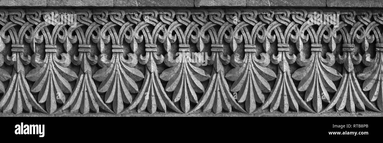 Sculpture panel Black and White Stock Photos & Images - Alamy